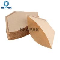 China V Shape Wood Pulp Coffee Paper Filter Gravure Printing for sale
