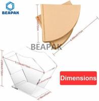 China 100% Wood Pulp Coffee Paper Filter Heat Seal Gravure Printing for sale