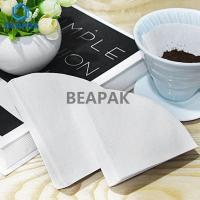 China Wood Pulp Biodegradable Coffee Strainer Paper Good Permeability for sale