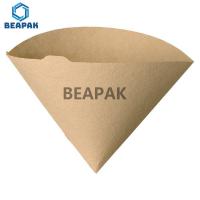 China Sector Heat Seal Wood Pulp Disposable Coffee Filters Sustainable for sale