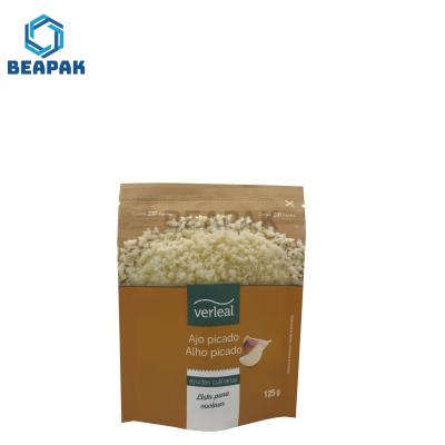 China Mylar Plastics Recyclable Pouch Coffee Food Stand Up Pouch 130 Mircon for sale