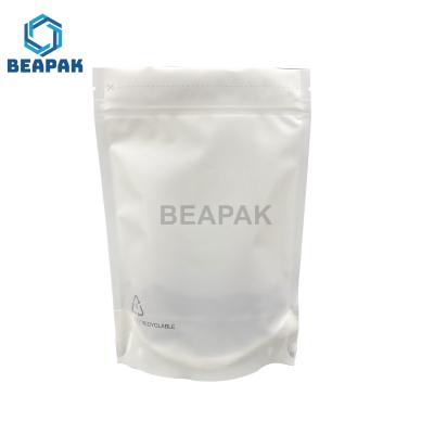 China Stand Up Food Grade PE Recyclable Pouch With Tear Notches for sale