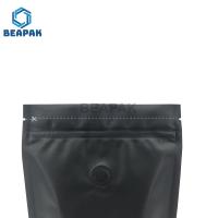 China Recyclable Matte Resealable Ziplock Pouch Custom Printed For Coffee for sale