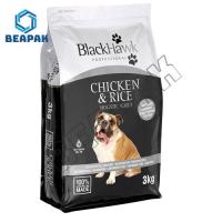 China Printed Pet Food Packaging Flat Bottom Pouch Non Delamination for sale