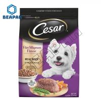 China Printed Pet Food Packaging Flat Bottom Pouch Non Delamination for sale