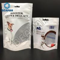 China Puncturing Recycled Pet Food Bags Dustproof Stand Up Packaging Pouch for sale