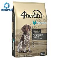 China Glossy Laminated Flat Bottom Side Gusset Bags Packaging For Cat Pet Food for sale