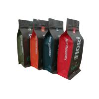 China Biodegradable 1000g Coffee Bean Packaging Bags 140mic Thickness for sale