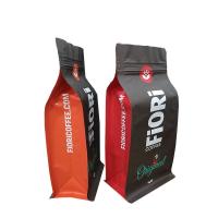 China Biodegradable 1000g Coffee Bean Packaging Bags 140mic Thickness for sale