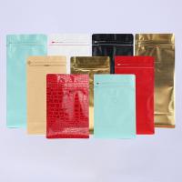 China Recyclable Flat Bottom Zipper Coffee Bag Tea Nuts Packaging Pouches With Valve for sale