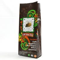 China Flat Bottom Drip Coffee Bean Packaging Bag Aluminum Foil Coffee Bag With Valve for sale