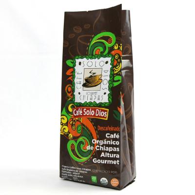 China Flat Bottom Drip Coffee Bean Packaging Bag Aluminum Foil Coffee Bag With Valve for sale