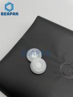 China HDPE Dish Shape One Way Degassing Valve Coffee Packaging for sale