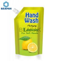 China Aluminum Foil Stand Up Custom Spout Pouches For Flexible Liquid Packet for sale