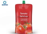 China Food Grade Pouch Package With Spout Stand Up Reusable Plastic Juice Spout Pouch for sale