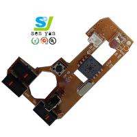 China Standard FR4 1.6mm PCB Circuit Board PCB Board Assembly For USB Mouse for sale