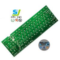 China FR4 PCB Board Mechanical Keyboard PCB Produciton Keyboard PCBA Assembly for sale