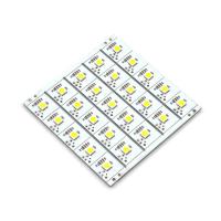 China Aluminum 12W SMD LED Circuit Board HASL ISO9001 for sale