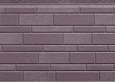 China Exterior Polystyrene Sandwich Wall Panel PPGI Metal Siding Thickness 10 - 16mm Width 380mm for sale