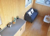China Prefab Tiny Light Steel Prefab House / Modern Prefabricated Modular Homes for sale