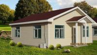 China Permanent Construction Light Steel Villa House / Lgs Prefabricated Villa With Fittings for sale