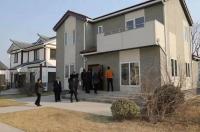 China Light Steel Frame House Customized European Style Portable Assembly for sale