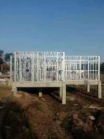 China Luxury Prefab Vacation Villa Anti Earthquake And Wind Resist Prefabricated Light Gauge Steel Villa for sale