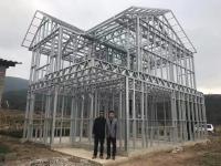 China AZ150 Galvanized Coils Light Steel Frame House For Residence 2 - 3 Floors for sale