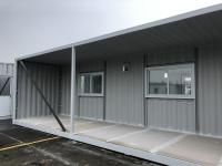 China Glass Window 4 Rooms 2 Layers Prefab Shipping Container Homes for sale