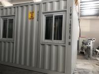 China 5 Separate Rooms Shipping Container Cabin / Metal Storage Container Houses for sale