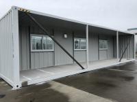 China 20 Feet Shipping Container Cabin With 5 Peices Of Toliet Baling Box Wash Table& Mirrow for sale
