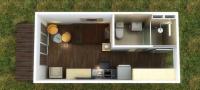China Anti Corona Virus Mobile Cabin Hospital Shelter Container Clinic Isolation Room for sale