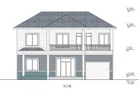 China 2 Floors Light Steel Structure House Countryside For Residence Long Life for sale