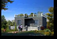China Residential Light Gauge Steel House Building One Floor Cold Forming for sale