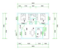 China Residential Light Gauge Steel House Building One Floor Cold Forming for sale
