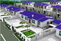 China Residential Light Gauge Steel House Building One Floor Cold Forming for sale