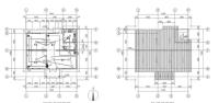 China Prefab Light Gauge Steel House / Light Steel Villa House 12mm OSB Board for sale