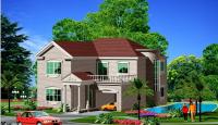 China Four Bedrooms Customized Cheap Construction Prefab Light Steel Structure Villa House Design Prefab House/Home/Villa for sale