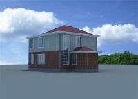 China Fast Install Luxury Ready Made Prefab House Villa Light Steel Structure for sale
