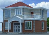 China Fast Install Luxury Ready Made Prefab House Villa Light Steel Structure for sale