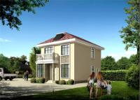 China Four Bedrooms Customized Cheap Construction Prefab Light Steel Structure Villa House Design Prefab House/Home/Villa for sale