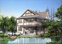 China Prefabricated Light Steel Villa House Resistance To Grade 12 Typhoons for sale