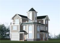 China 3 Story Prefab Homes G550 Z275 Galvanized Coil With Garage Parking Lot for sale