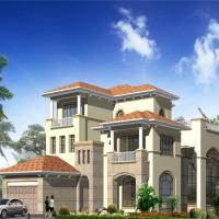 China Two Storey Light Gauge Steel Houses Prefabricated Modular Anti Cyclone for sale