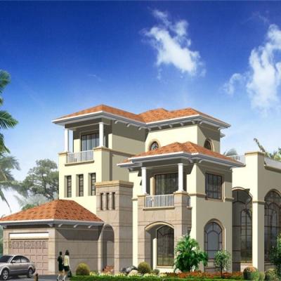 China Two Storey Light Gauge Steel Houses Prefabricated Modular Anti Cyclone for sale