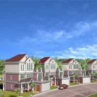China Two Storey Light Gauge Steel Houses Prefabricated Modular Anti Cyclone for sale