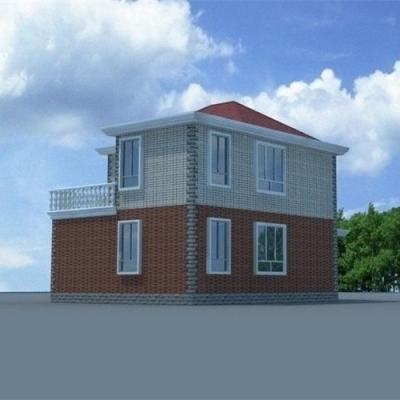 China Fast Install Luxury Ready Made Prefab House Villa Light Steel Structure for sale