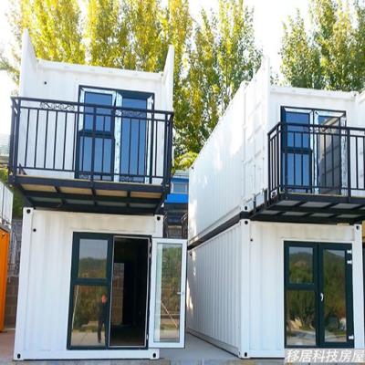 China Warehouse Prefab Houses Storage Flat Pack by Aluminum Sliding Window for sale