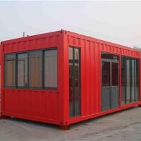 China Swimming Pool Ready Made Shipping Container Homes 40 Feet Steel Structure Frame for sale