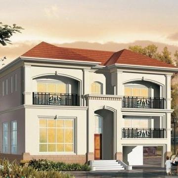 China Prefab Light Steel Villa House Steel Structure Residential Environmental for sale